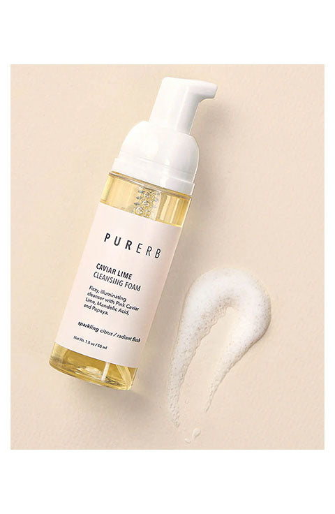 [PurErb] Caviar Lime Cleansing Foam (55ml/1.8fl.oz) – Palace Beauty Galleria