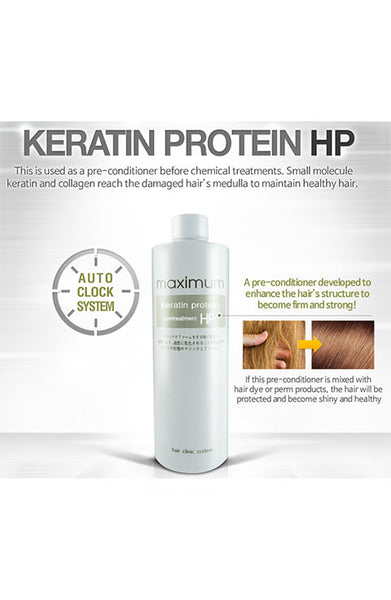 Maximum Auto-Clock System Keratin Protein Pretreatment 500Ml | Palace ...