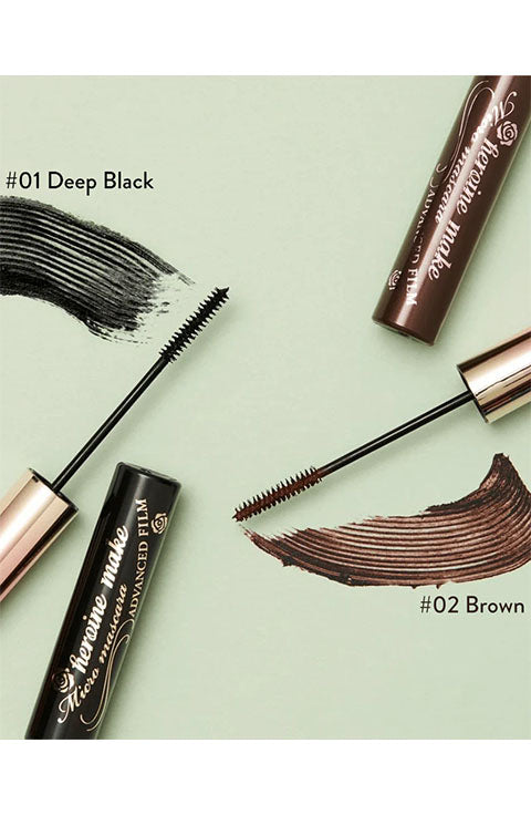HEROINE MAKE MICRO MASCARA ADVANCED FILM EX 01 Black, 02 Brown– Palace ...