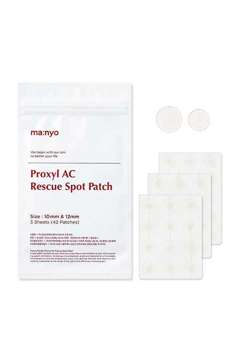 Manyo Proxyl AC Rescue Spot Patch 10mm &12mm (42Patches) | Palace ...
