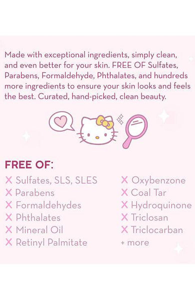 The Crème Shop x Hello Kitty Pink Water Crème 110g– Palace Beauty Galleria