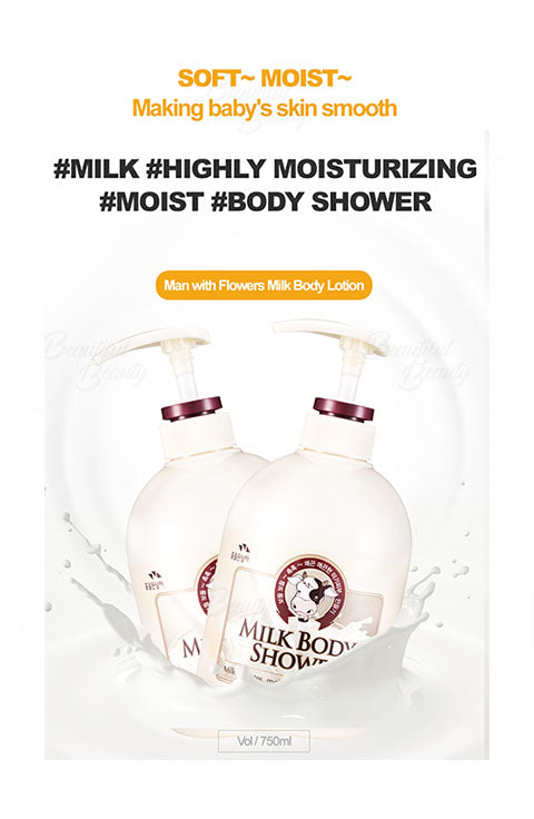 SOMANG Milk Body Shower 750ML– Palace Beauty Galleria