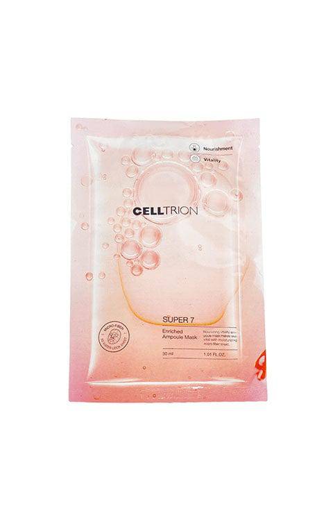 CELLTRION CELLCURE Super 7 Enriched Ampoule Mask 1Sheet, 10Sheet | Palace Beauty Galleria